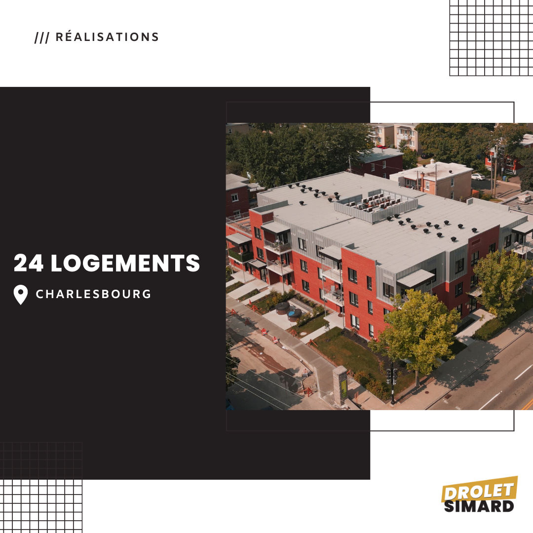 Édifice de 24 logements - Drolet Simard