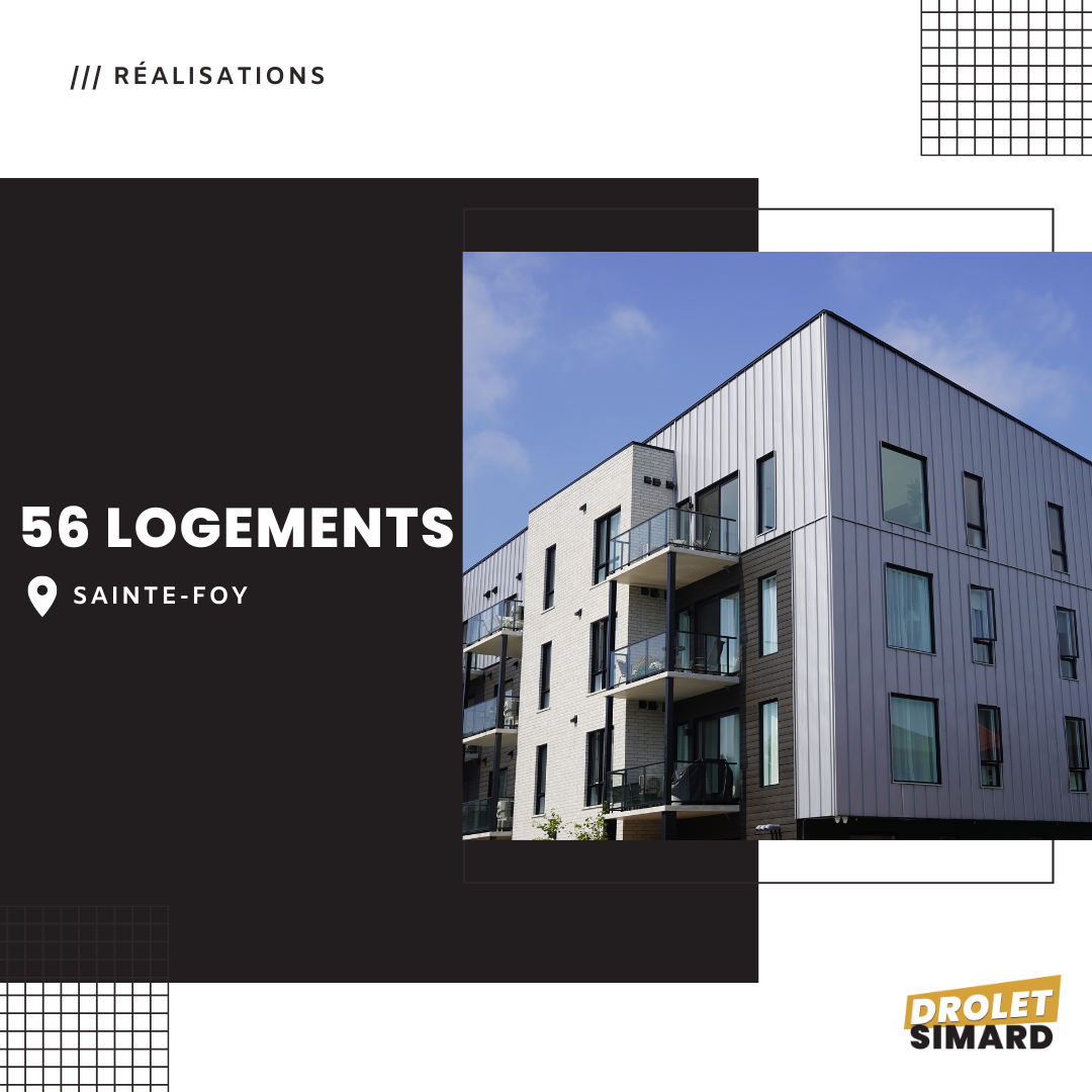 Édifice de 56 logements - Drolet Simard